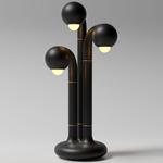 Entler Three Globe Table Lamp by Entler Studio | TL3G_24_GGY | ENT1196003