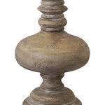 Distressed Turned Spindle Table Lamp by Regina Andrew | 13-1005