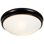 Atom LED Ceiling Light Fixture by Access | 20725LEDD-ORB/OPL