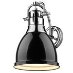 Duncan Wall Light by Golden Lighting | 3602-BA1 CH-SF
