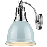 Duncan Wall Light by Golden Lighting | 3602-BA1 CH-SF
