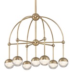 Boca Chandelier by Hudson Valley Lighting | 1223-PN