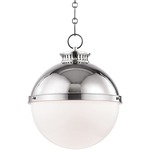 Latham Pendant by Hudson Valley Lighting | 4019-ADB | HUD816607