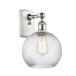 Twisted Swirl Wall Sconce by Innovations Lighting | 516-1W-AC-G1214-8