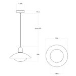 Arundel Mushroom Outdoor Pendant by In Common With | AR-100247-W ...