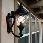 Carriage House LED Outdoor Hanging Wall Light by Maxim Lighting | 55497WGOB