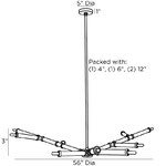 Paden Chandelier by Arteriors Home | AH-89498 | AHM1167471