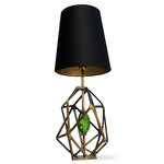 Gem Table Lamp by Koket | GEM TABLE-PB-EM | KKT368678