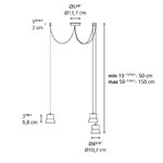 Gio Cluster Pendant by Artemide | 0232048A