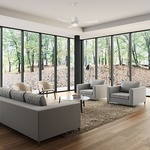 Symphony Ceiling Fan with Light by Hunter Fan | HUN-59222
