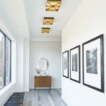Loom Ceiling Light Fixture by Tech Lighting | 700FMLMOBG-LED930