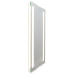 L3 Two-Side Inset LED Mirror with Anti-Fog Pad by Matrix Mirrors ...