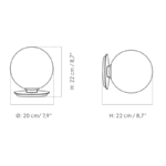 TR Bulb Table/Wall Lamp by MENU | 1492629U | MEN805829