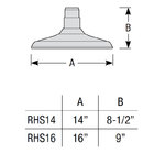 Shallow Pendant by Troy RLM | RHS14MBK-B