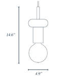 Junit Drop Pendant by Schneid | JUNIT-SUSP-DROP | SND658527