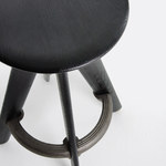 Slab Bar Stool by Tom Dixon | WOS01BL | TDX620800