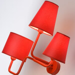 Tria Wall Sconce by FOC Lighting | AL-63021-WHTFAB | ALE1012728