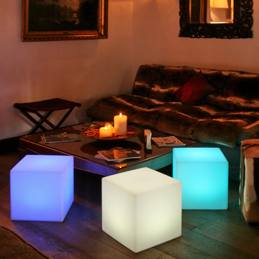 Cube Bluetooth Indoor / Outdoor LED Lamp by Smart & Green | SG-CUBE