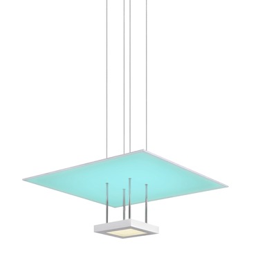 Chromaglo LED Square Reflector Semi Flush by SONNEMAN - A Way of Light ...