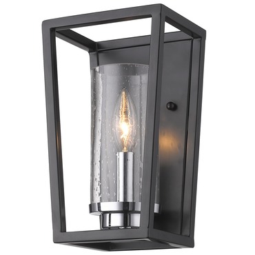 Mercer Pendant by Golden Lighting | 4309-3P BLK-SD