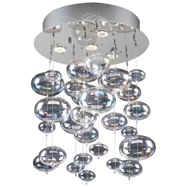 Bubble Linear Ceiling Light Fixture by PLC Lighting | 96957PC