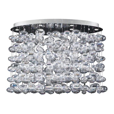 Bubble Linear Ceiling Light Fixture by PLC Lighting | 96957PC