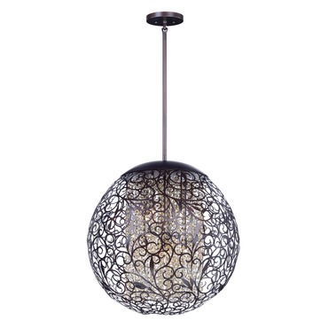 Arabesque Mini Pendant by Maxim Lighting | 24153BCGS