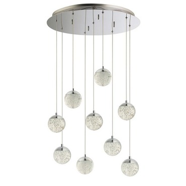 Orb Round Multi Light Pendant by Et2 | E24254-91PC | ET2535775