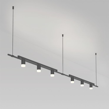 Suspenders Linear Pendant with Aimable Cylinder Lights by SONNEMAN - A ...