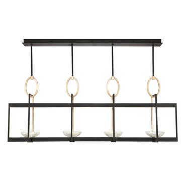 Delphi 3 Light Linear Pendant by Fine Art Handcrafted Lighting | 897040-3ST