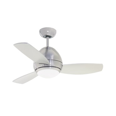 Curva Outdoor Ceiling Fan with Light by Emerson Ceiling Fans | CF244LWW