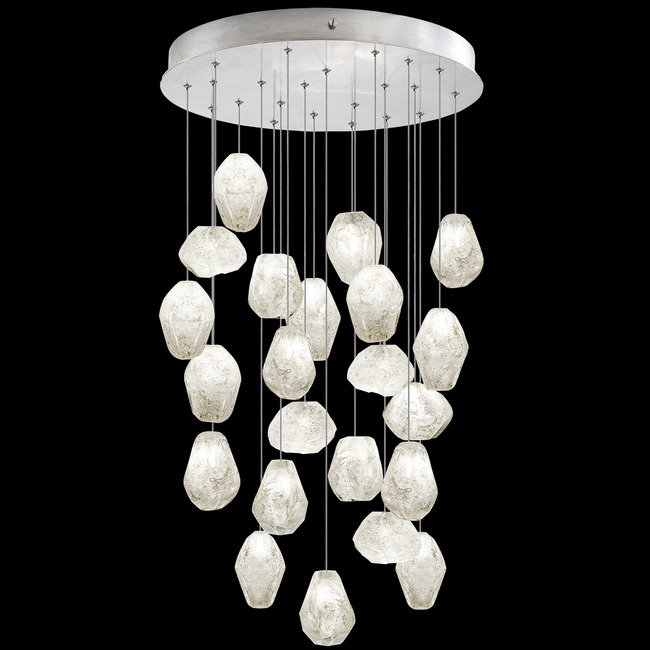 Natural Inspirations Quartz Multi Light Pendant by Fine Art Handcrafted ...