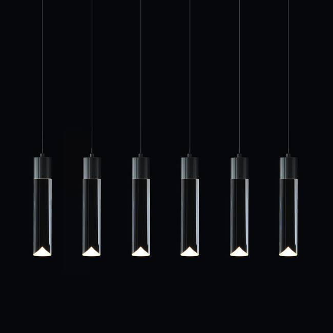 LED Linear Multi-Light Pendant by Archilume | P6L-30SCD-010 | ARH1017111