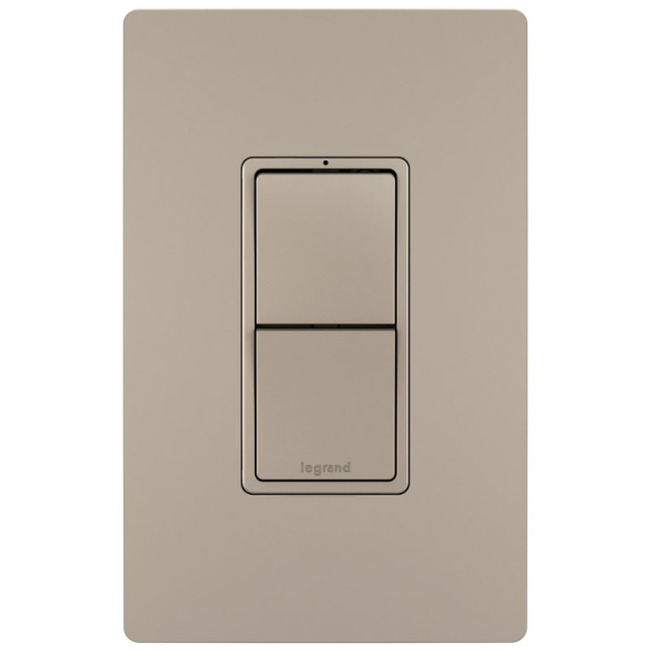 2-Module with Single Pole / 3-Way Switches by Legrand Radiant ...