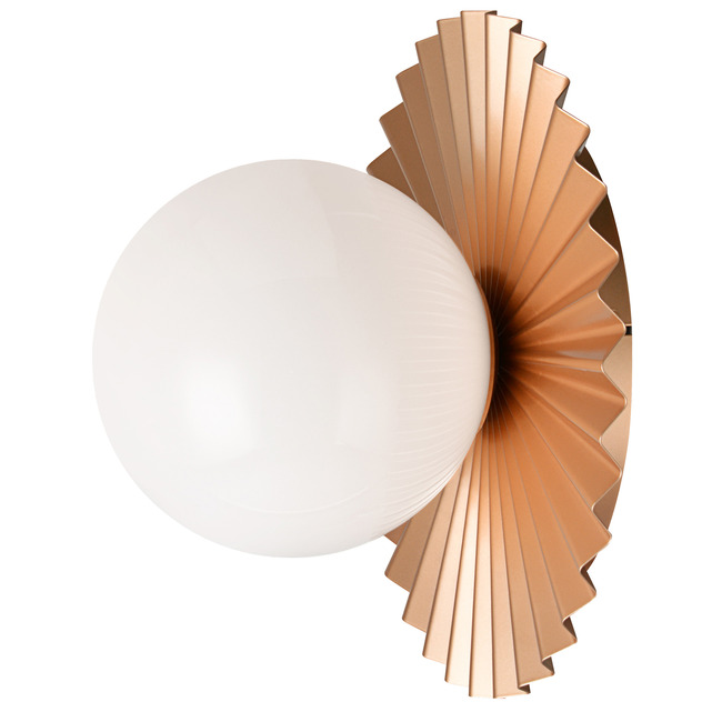 Modern Ruff Wall Sconce by Matteo Lighting | WX83101MGOP | MTO1026469