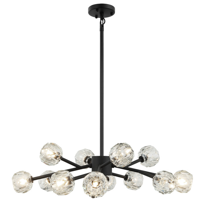 Rosa Chandelier by Matteo Lighting | C61412MB | MTO1026491