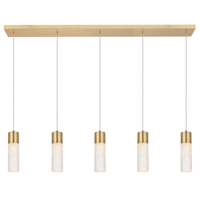 Constellation Linear Multi Light Pendant by Elegant Lighting | 5200D42G ...