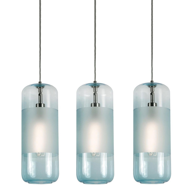 Hermosa Linear Multi-Light Pendant by AFX | HRP06MBSNAQLNR3 | AFX1084665