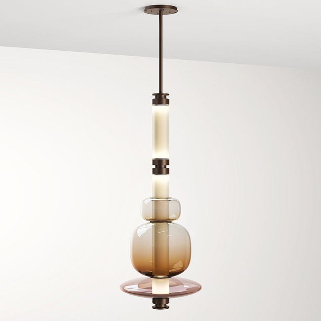 Luna Pendant by Gabriel Scott | LNA-PND-BRZ-06in | GSC1092886
