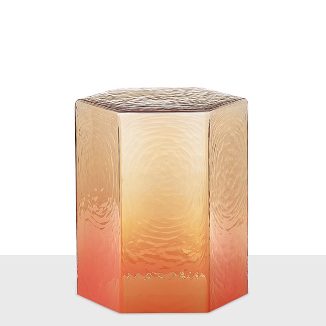 Hex Glass Table by Bomma | 1/05/99245/0/00FER/425/A | BOM1105729