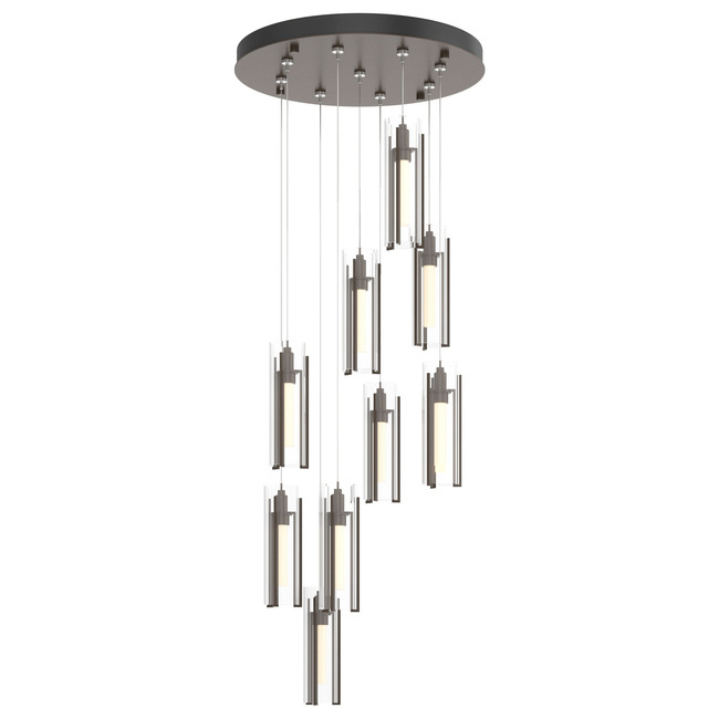 Exos 9 Light Multi Light Pendant by Hubbardton Forge | 131104-1001 ...