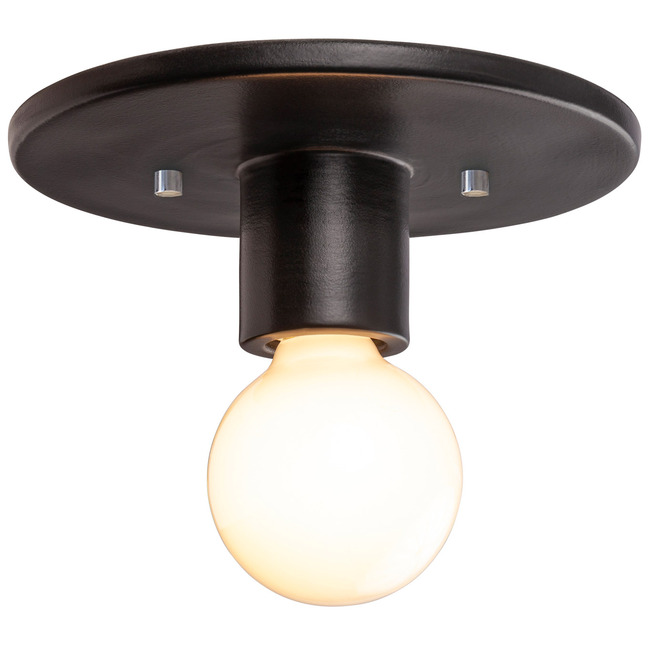 Ceramic Discus Ceiling Light Fixture by Justice Design | CER-6275-CRB ...