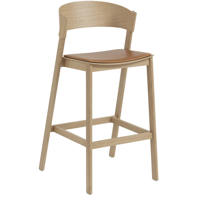Cover Stool by Muuto | MCVRSTBU-OAK-M136COGN | MUU1115823