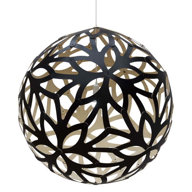 Floral Pendant by David Trubridge | FLO-0800-BLK-BMB-ASM-PAK | DTR1122102