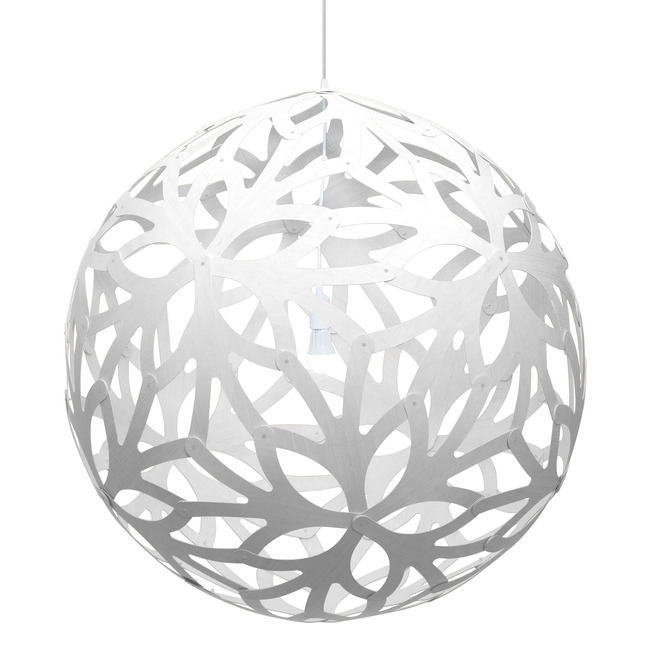 Floral Pendant by David Trubridge | FLO-1000-WHI-WHI-ASM-PAK | DTR920309