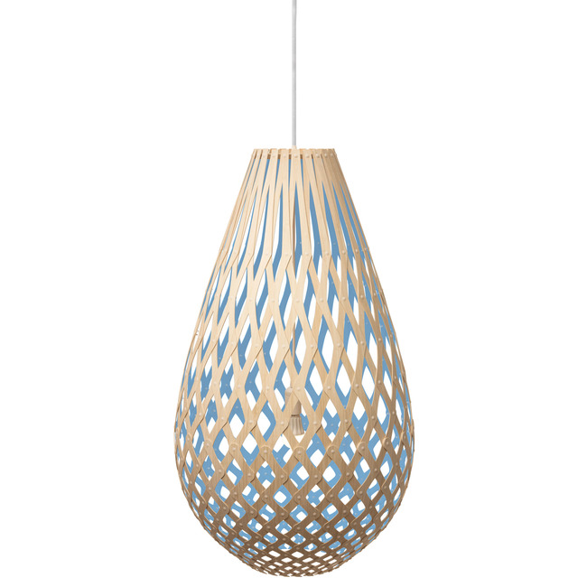 Koura Pendant by David Trubridge | KOU-2000-BMB-BLU-ASM-PAK | DTR1121621