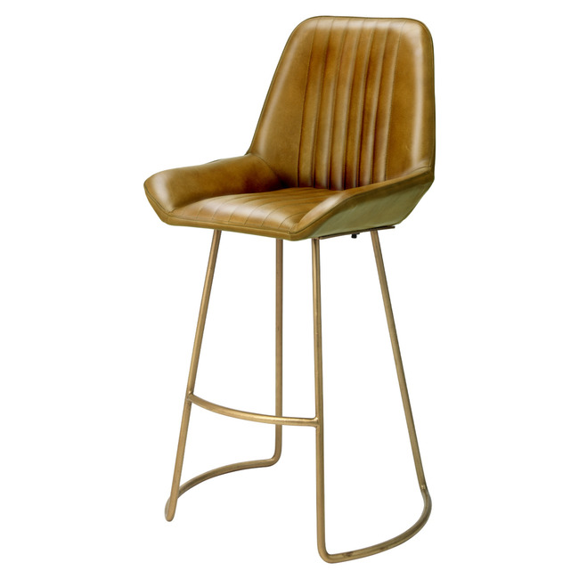 Perry Stool by Jamie Young Company | LS20PERCSBUF | JYC1124156