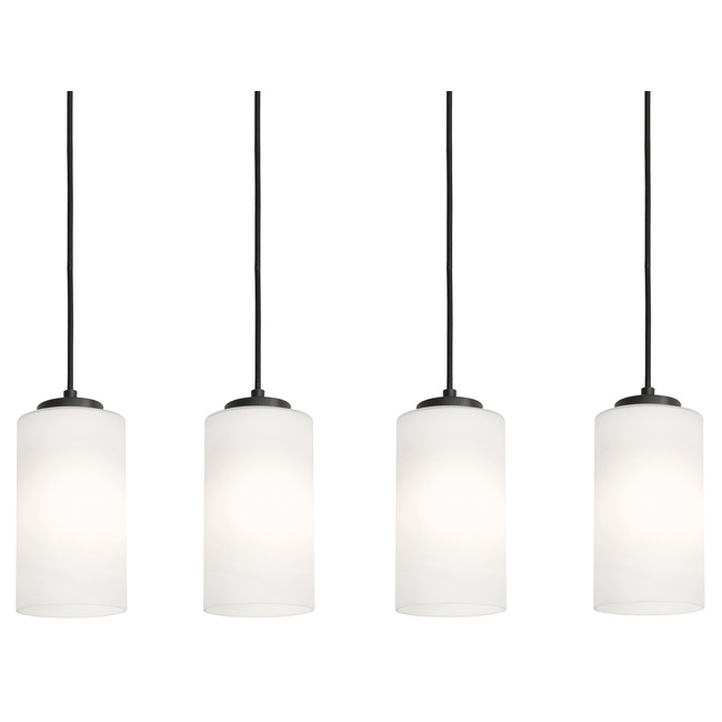Leo Linear Multi Light Pendant by AFX | LEOP04MBBKLNR4 | AFX1126078