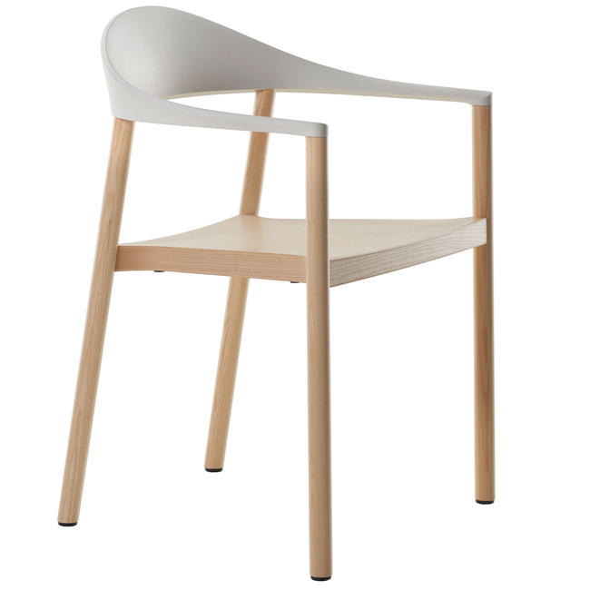 Monza Stackable Armchair by Bernhardt Design | P1209-40-02-AN | BER1126181