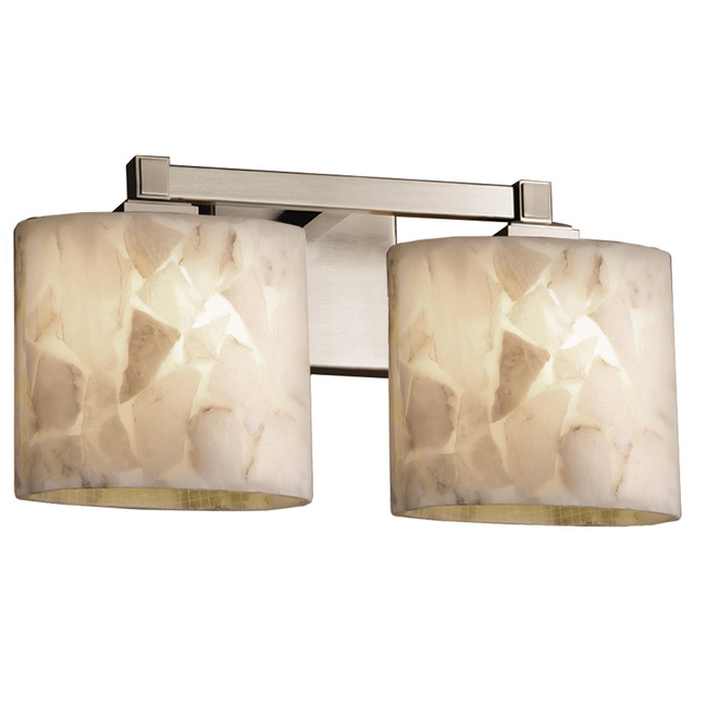 Alabaster Rocks Regency 2LT Bathroom Vanity Light by Justice Design ...